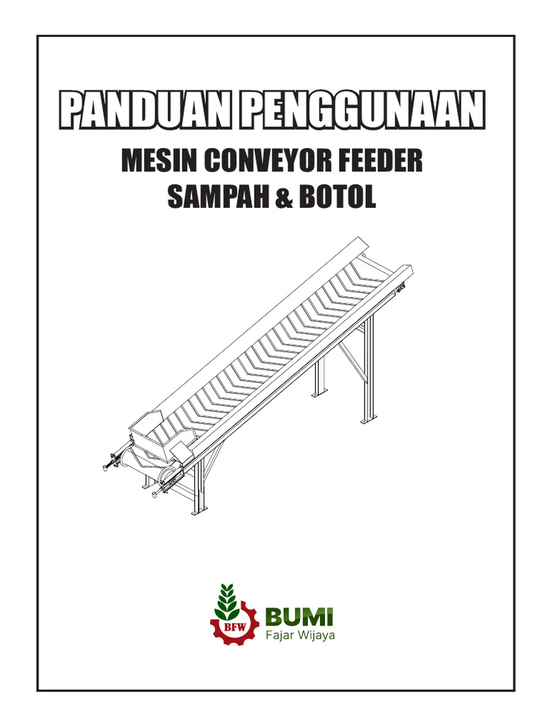 Conveyor Feeder Sampah & Botol | PDF