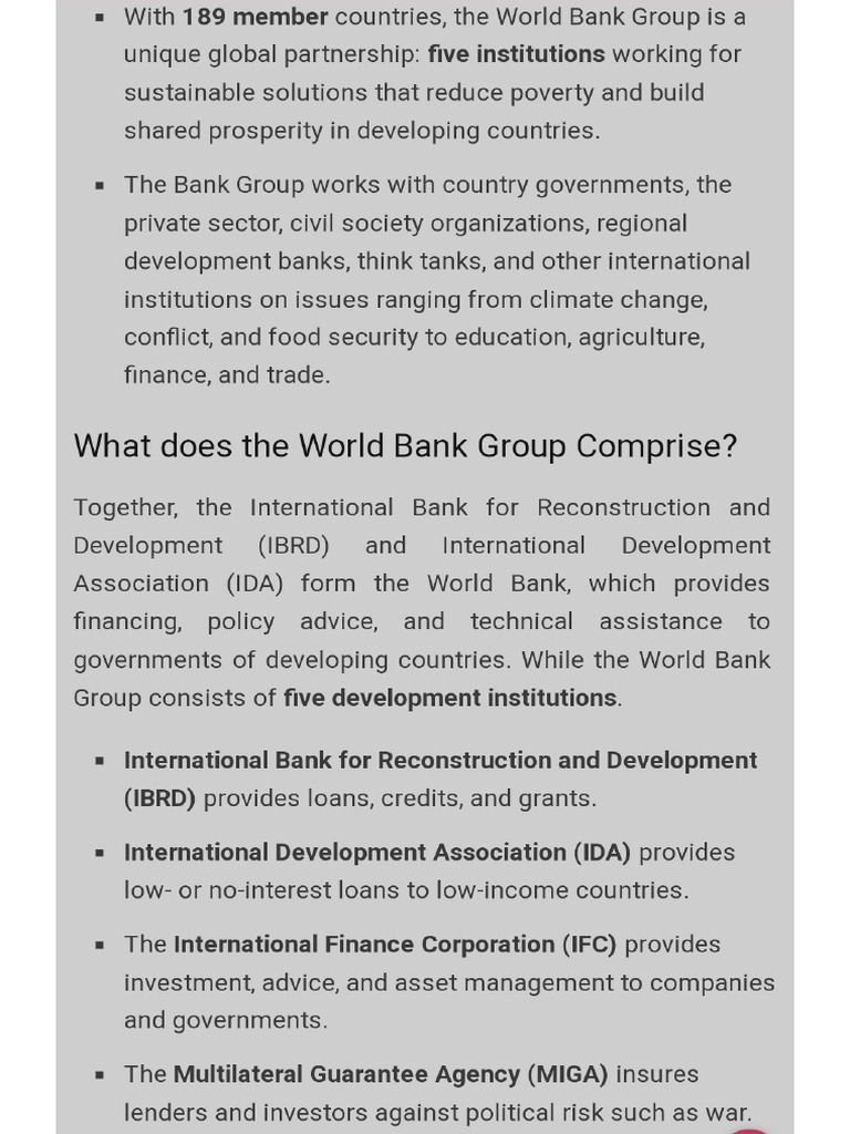 World Bank | PDF