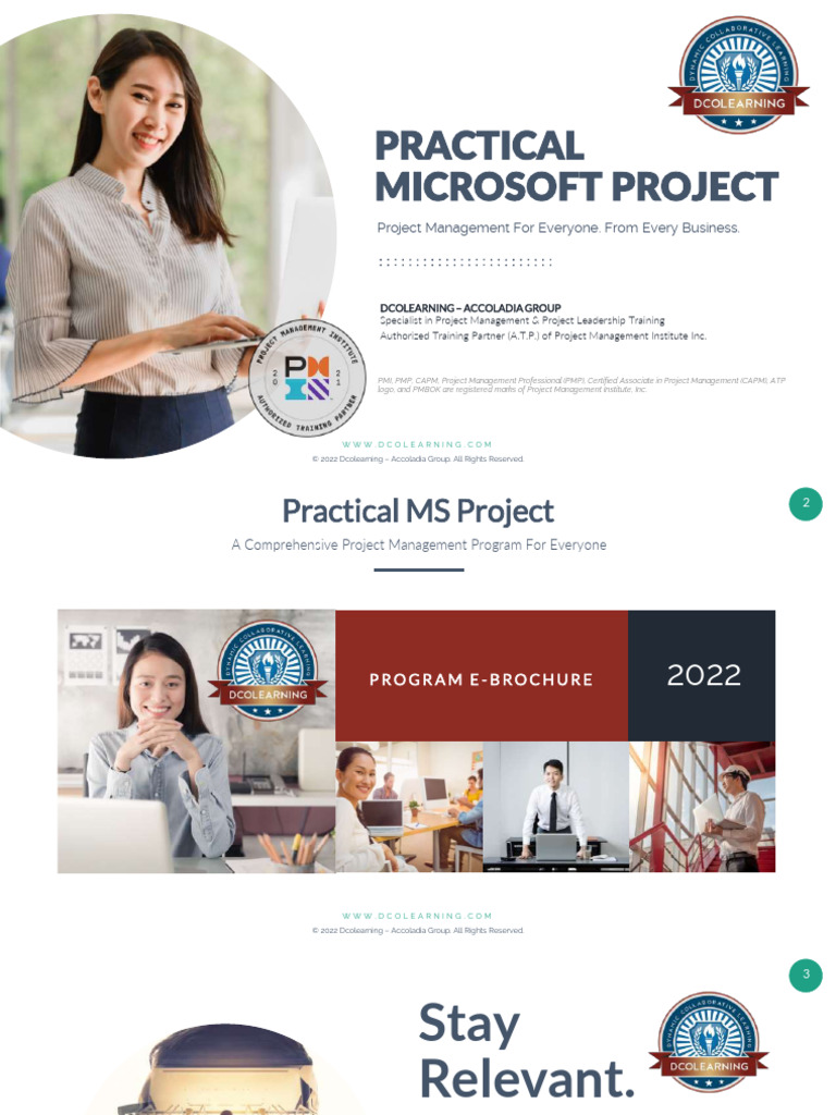 2022 DL PMSP Atp Ebrochure v02 | PDF | Project Management | Mentorship