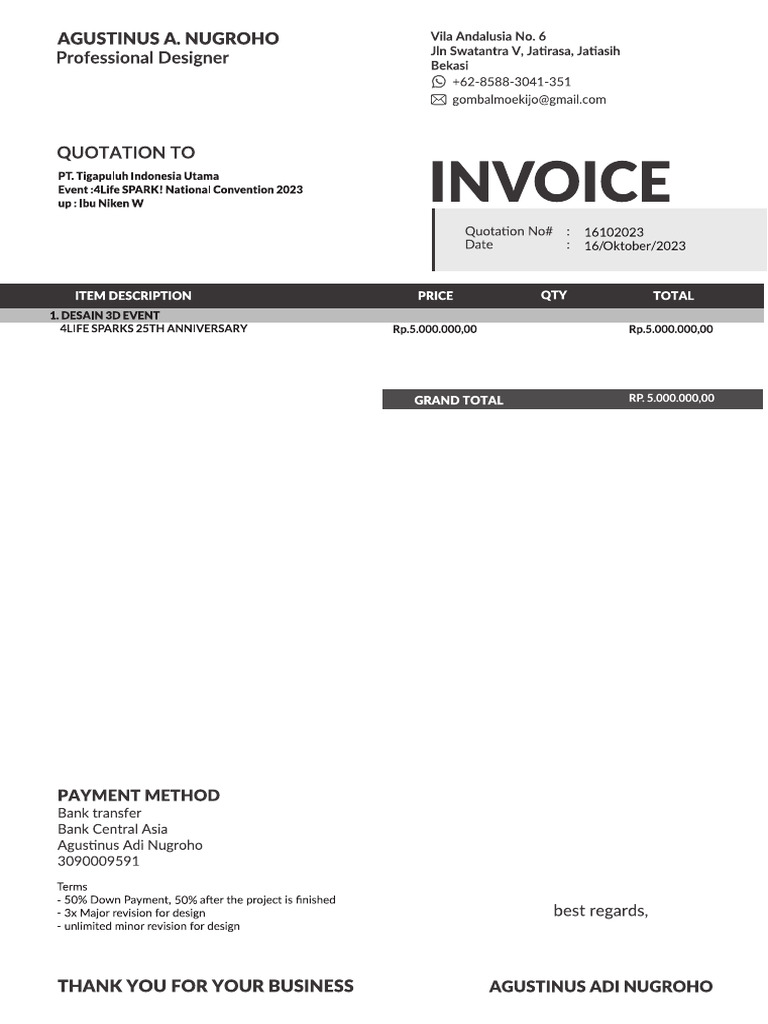 Invoice 4life | PDF
