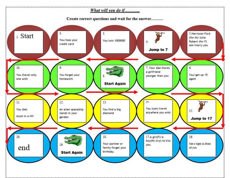 1st Conditional Board Game | PDF