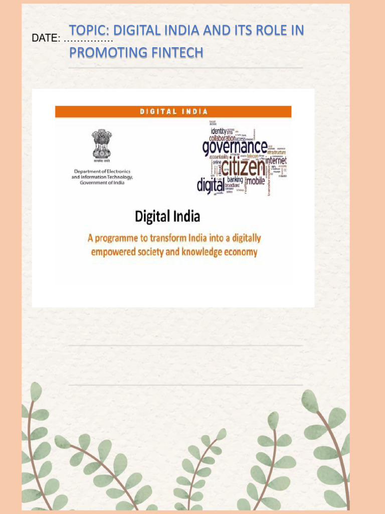 Digital India | PDF | Internet | Service Industries