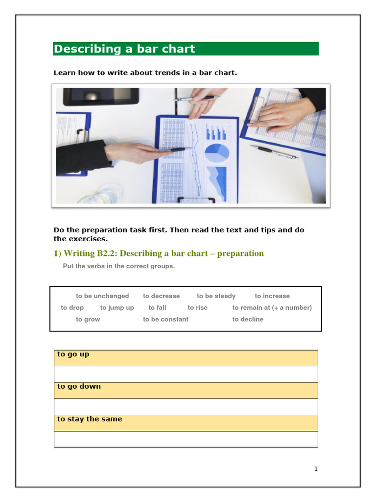 Describing A Bar Chart - TASK | PDF | Dvd | Blu Ray