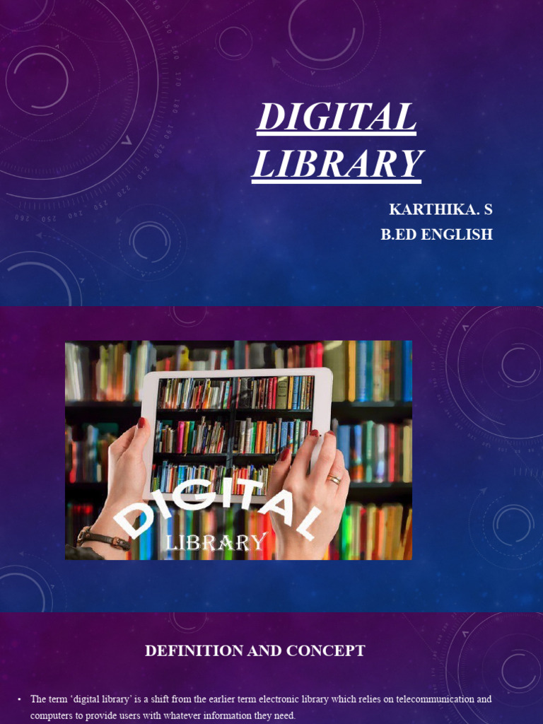 Digital Library | PDF | Digital Library | Libraries