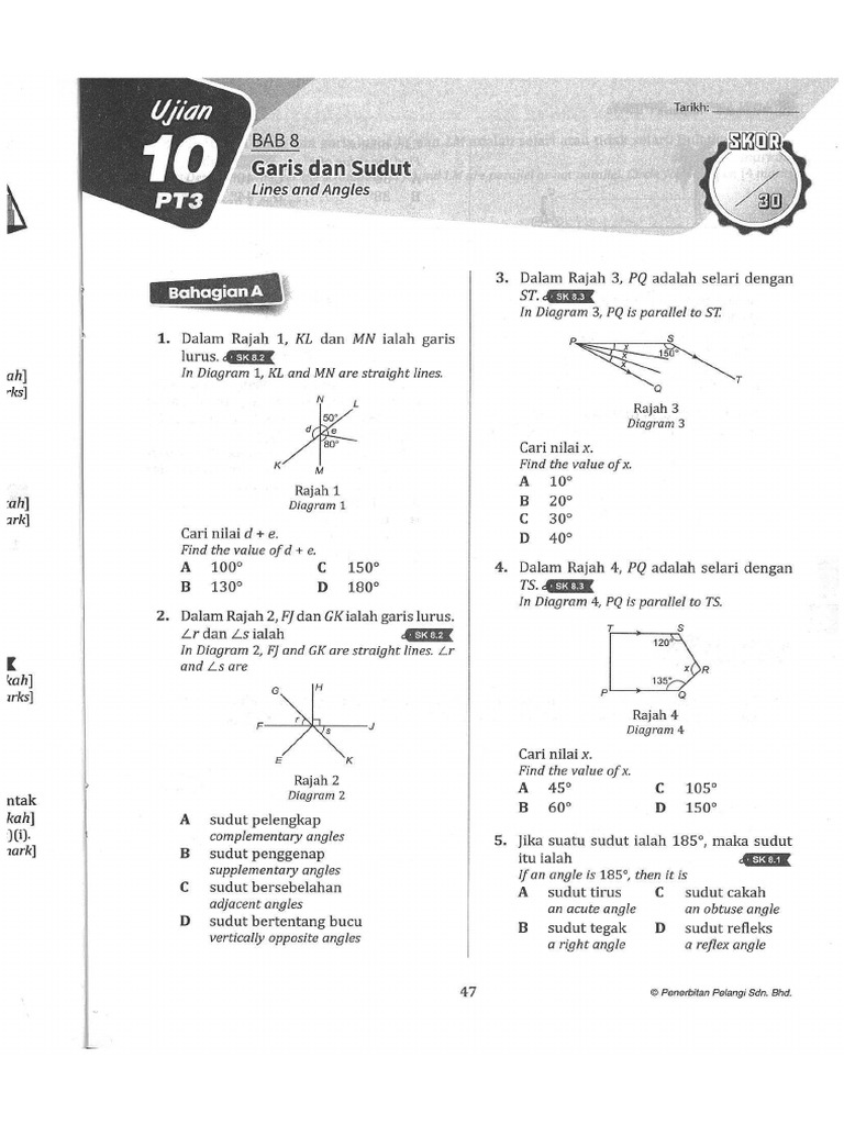 Get Ready PT3 - F1 - Chapter 8 | PDF