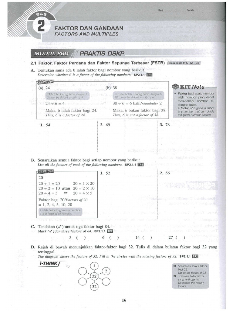 Sasbadi Formula A+ - F1 - Chapter 2 | PDF