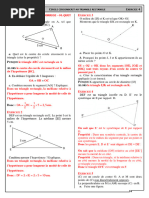 Exercices corrigés sur les quadrilatères | PDF