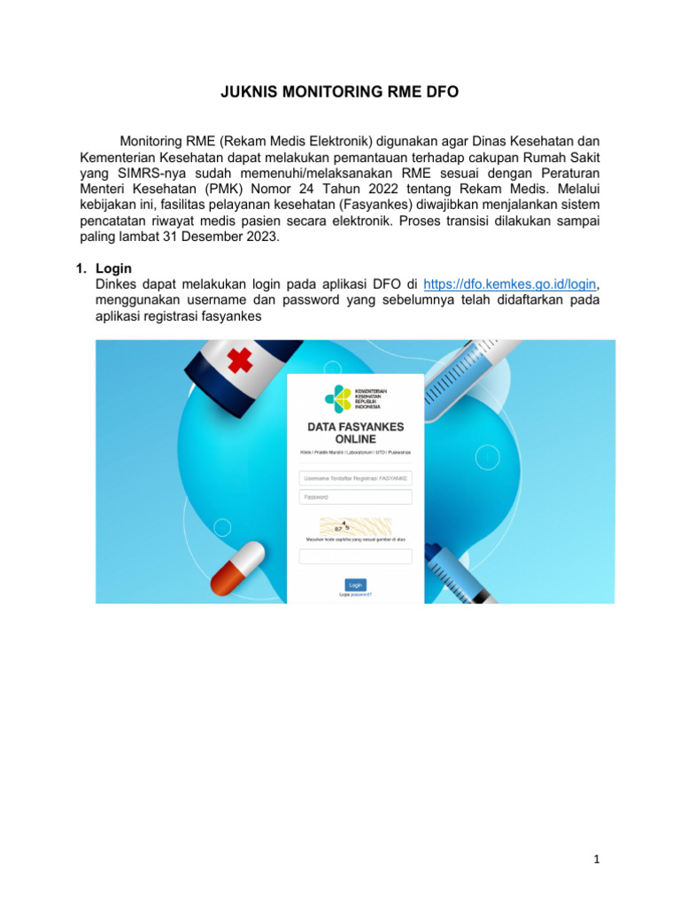 Juknis Monitoring Rme Dfo | PDF