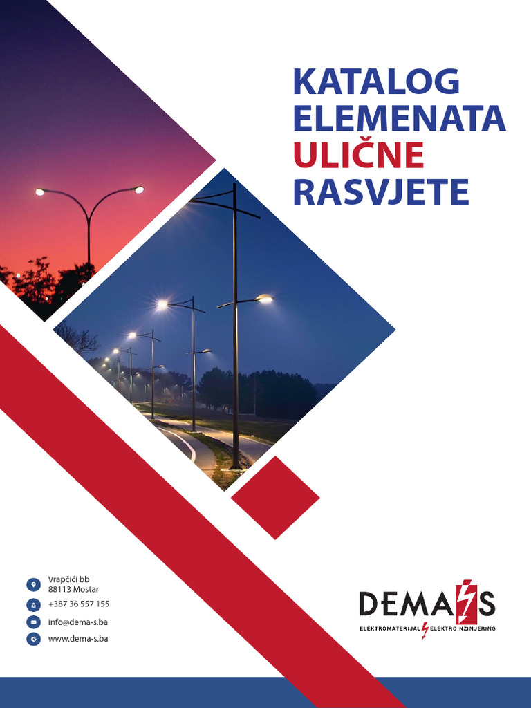 Demas Katalog Ulicne Rasvjete | PDF