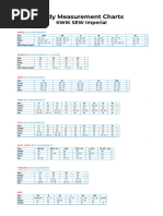 AEON Apparel Size Chart Guide | PDF | Blouse | Waist