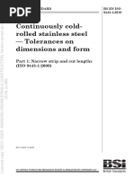 Din en 10139-2020 | PDF | Sheet Metal | Rolling (Metalworking)