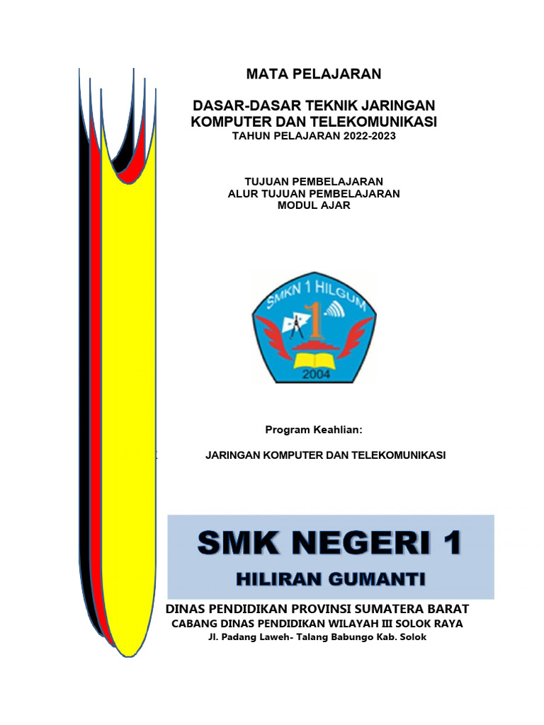 DDK Teknik Komputer Jaringan Dan Telekomunikasi | PDF
