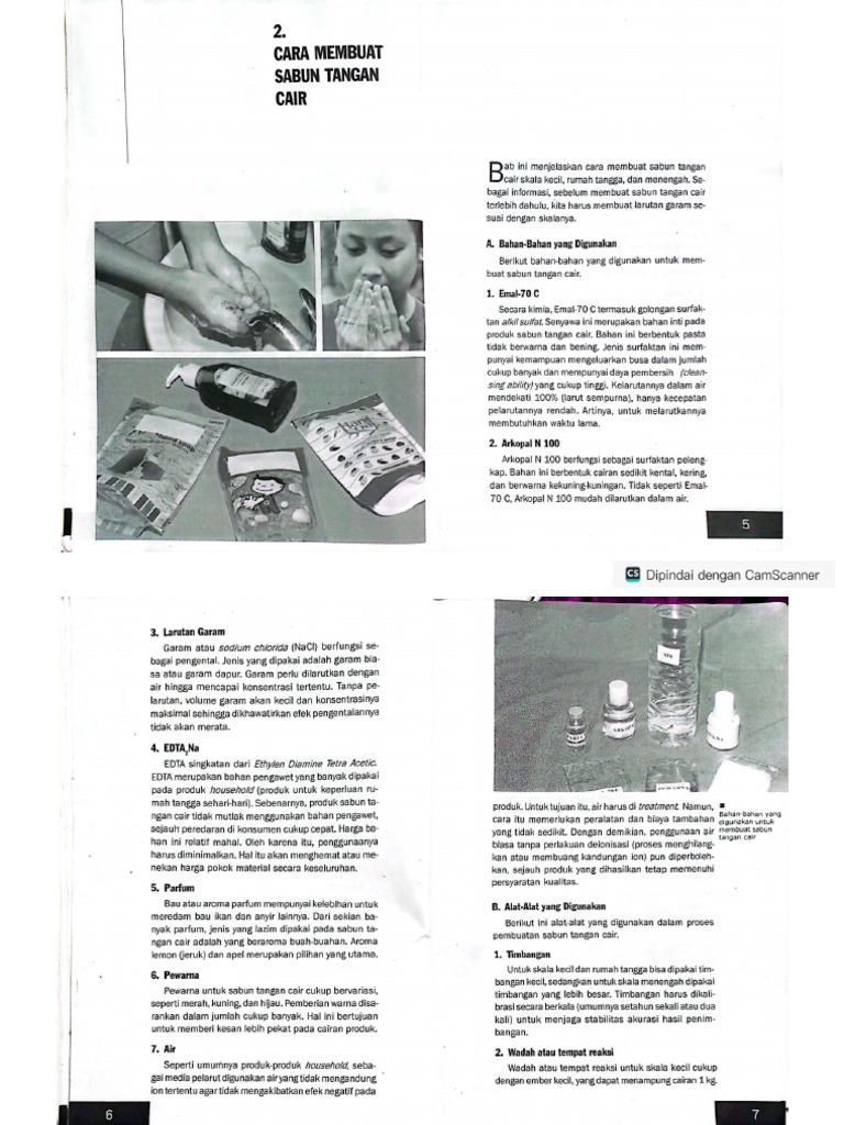 Prosedur Sabun Tangan Cair | PDF