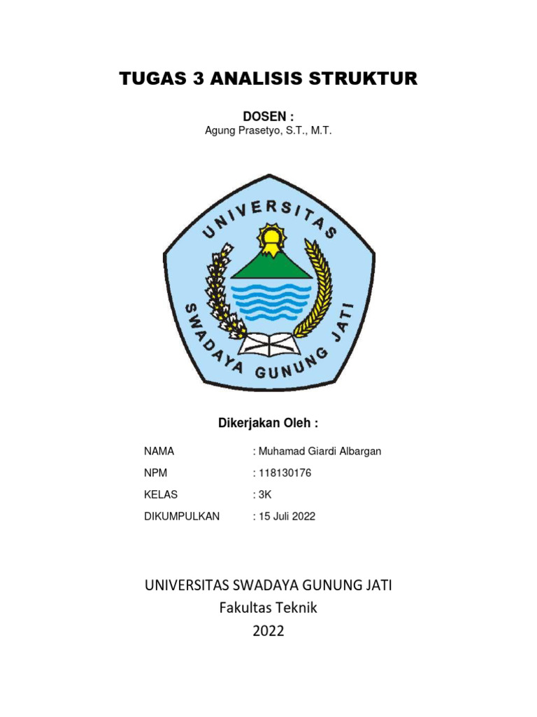 Tugas 3 - ANSTRUK - Muhamad Giardi Albargan - 118130176 | PDF | Teknologi & Rekayasa