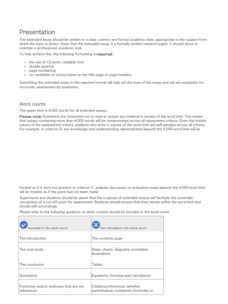 EE_Presentation_and_Guidelines__2_ | PDF | Citation | Essays