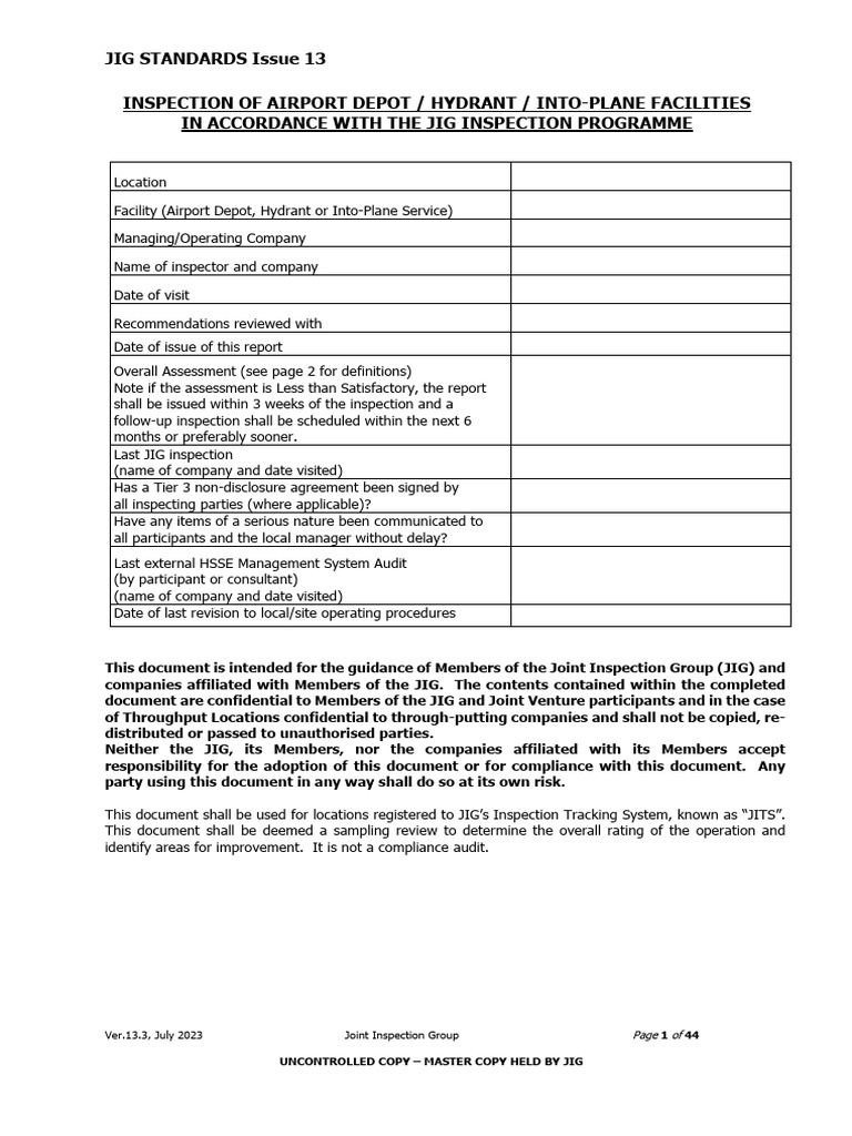 ADHIP Checklist Ver.13.3 Jul 2023 | PDF | Valve | Road