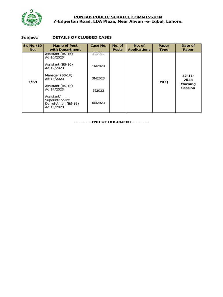 Clubbed Case121123 - 231106165323 | PDF