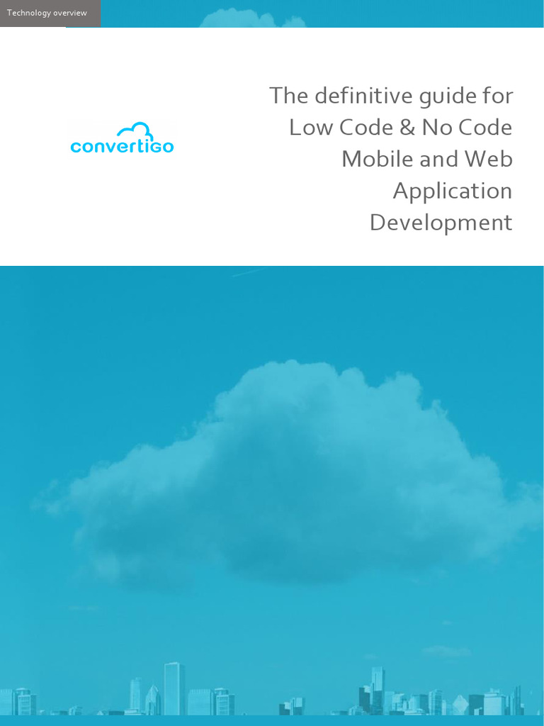 Low Code & No Code App Development Guide | PDF | Mobile App | Web Application