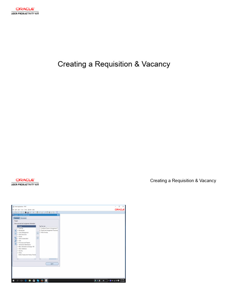 Creating A Requisition And Vacancy Pdf Double Click Software