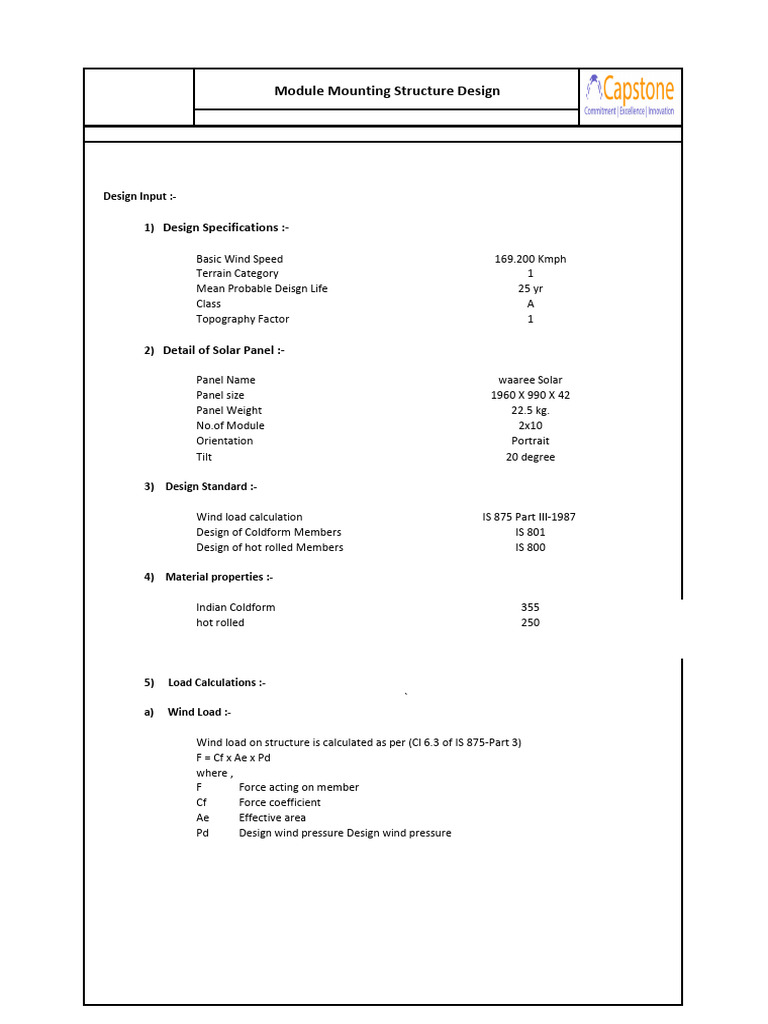 Load Calculations - 47 Ms | PDF | Applied And Interdisciplinary Physics ...