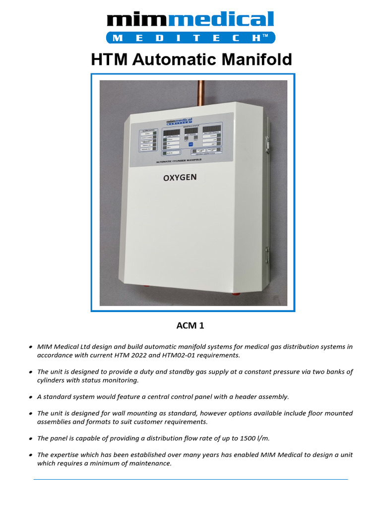 Automatic Manifold System Overview | PDF | Manufactured Goods