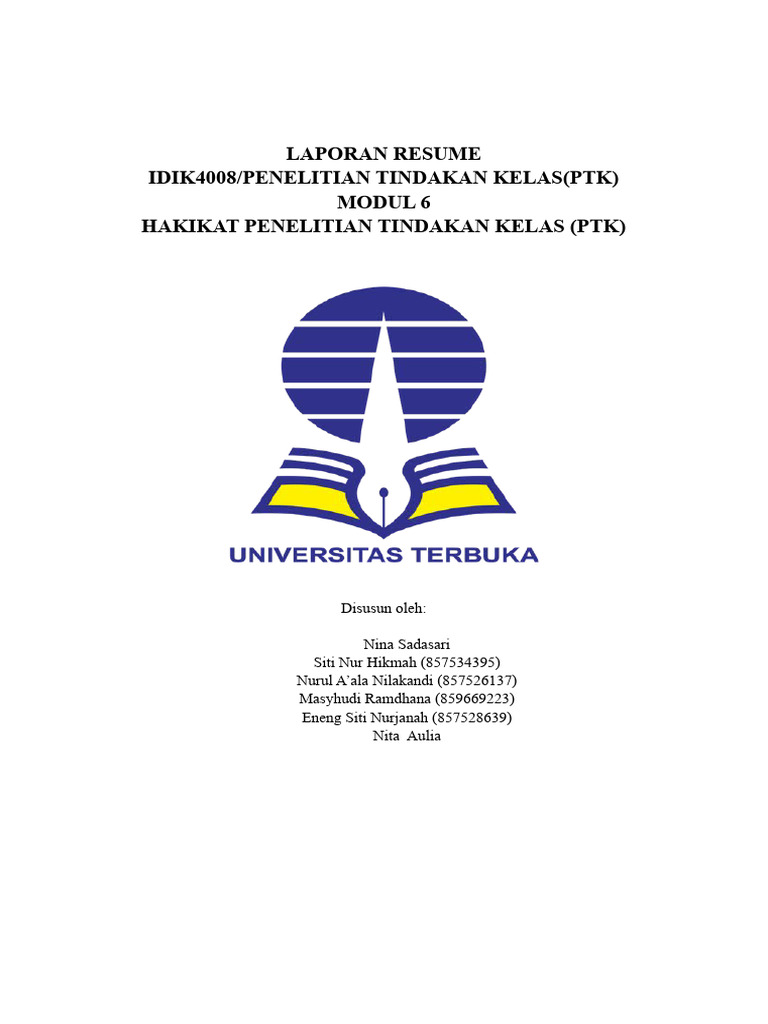 TUGAS RESUME PTK Modul 6 | PDF
