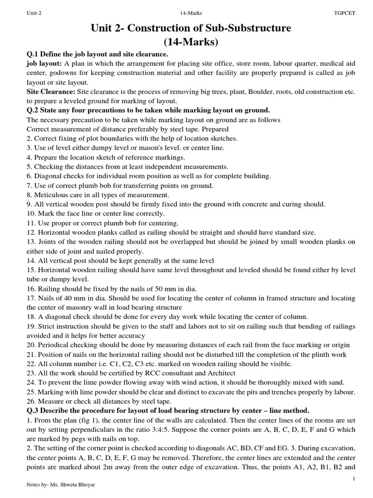 Assignment 2 - Construction of Substructure | PDF | Deep Foundation ...
