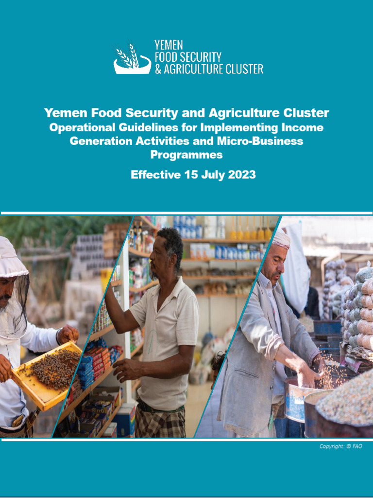 Fsac Micro-Business and Income Generating Activities Operational ...