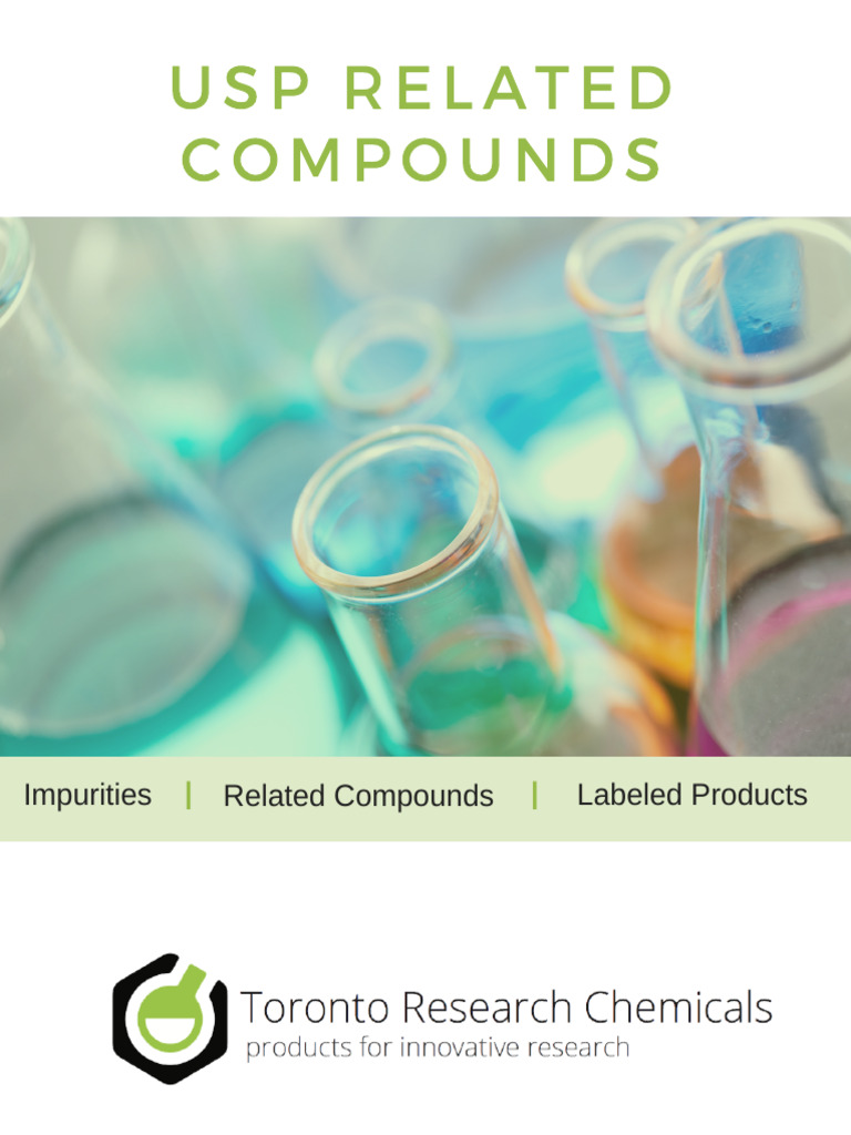 USP Related Compounds | PDF | Medical Treatments | Organic Compounds