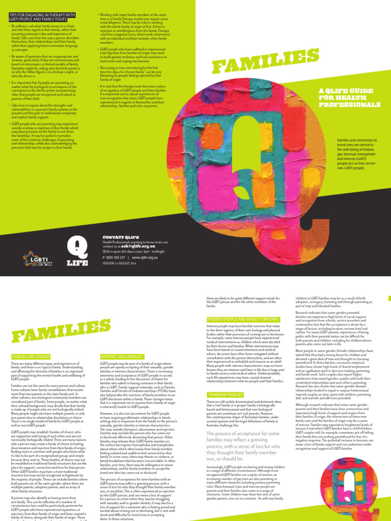 5 Families | PDF | LGBTQIA+ Studies | Lgbt