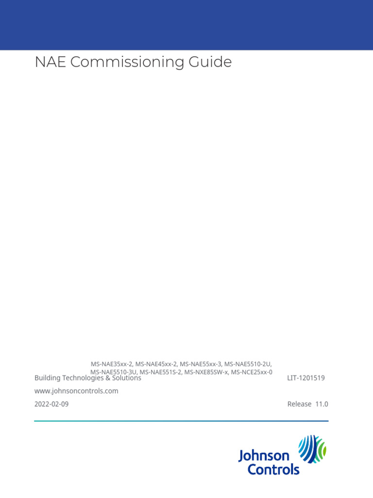 NAE Commissioning Guide 2022 | PDF | Computer Network | Public Key Certificate