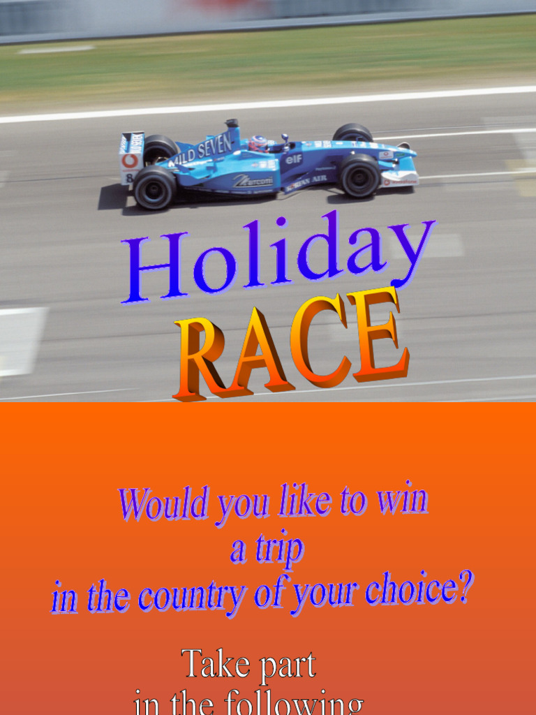 Holiday Race | PDF