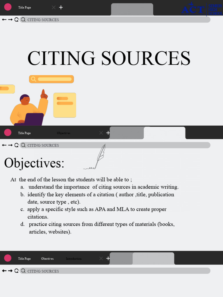 Citing Sources | PDF | Citation | Apa Style