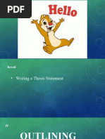 Lesson 5 Outlines Reading Texts in Various Disciplines | PDF ...