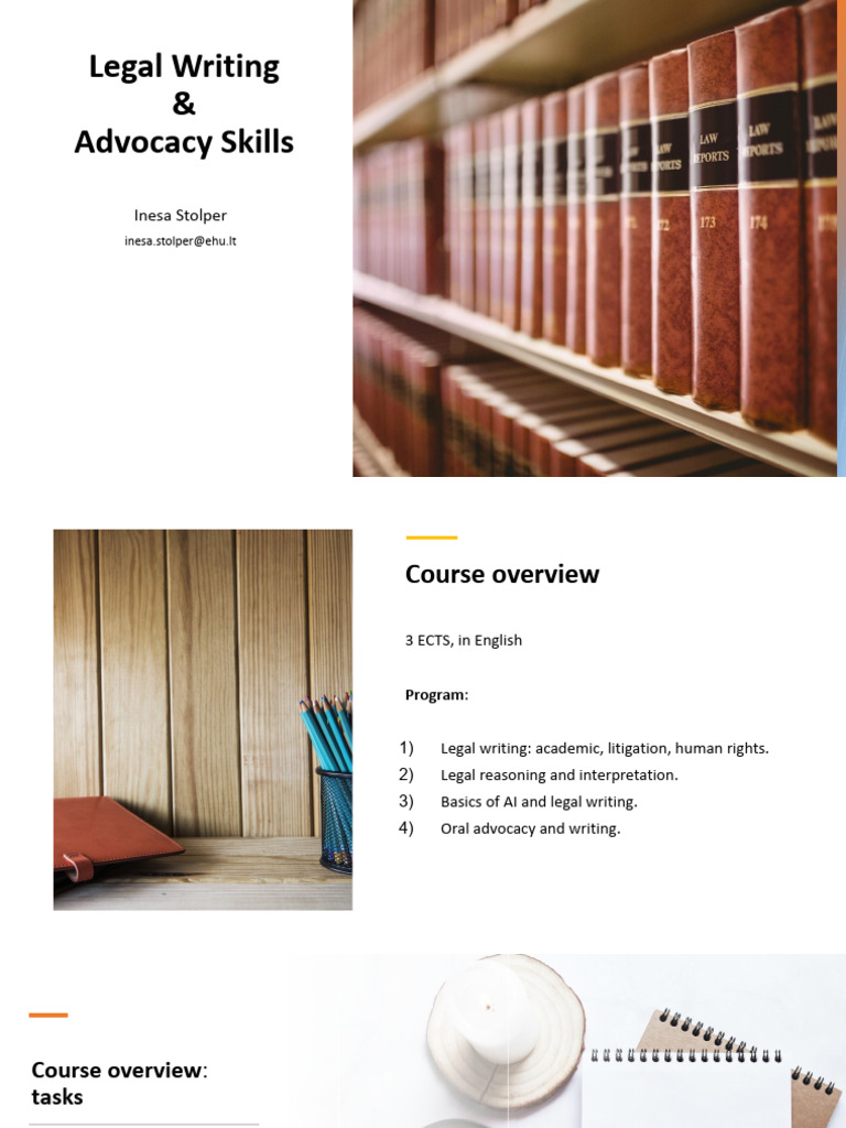 Legal Writing and Advocacy Skills Course | PDF | Methodology | Science