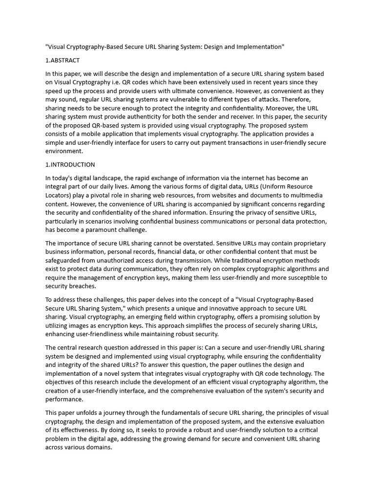 Paper | PDF | Cryptography | Encryption