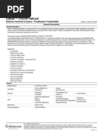 Technical Data Sheet: Eastman Texanol™ Ester Alcohol | PDF | Paint ...