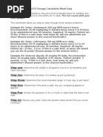 Clexane Dosage Calculation by Weight | PDF