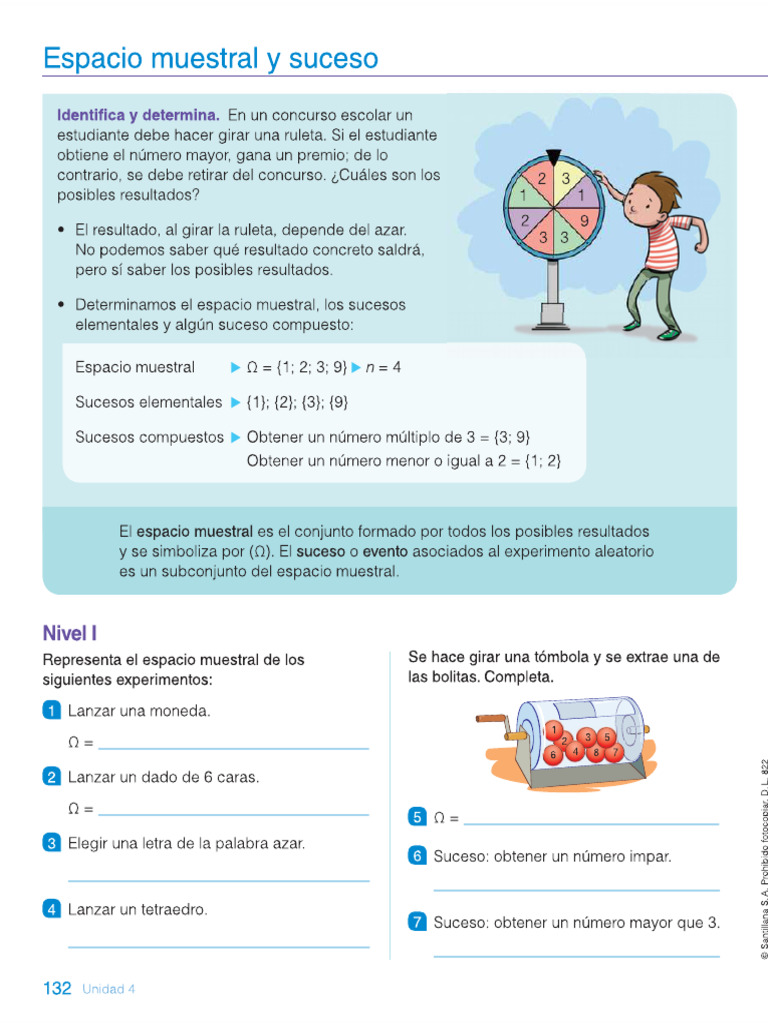 Espacio Muestral y Probabilidad | PDF