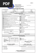 LEAVE-FORM Deped | PDF