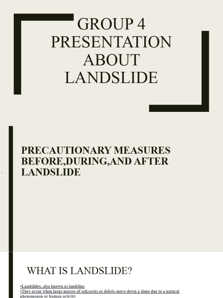 Group 4 Presentation | PDF