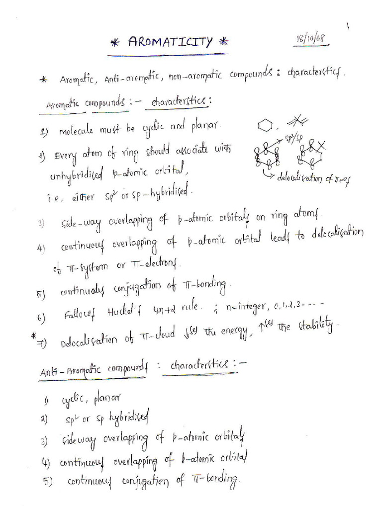 Aromatic It y | PDF