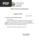 Request Letter To Mayor | PDF