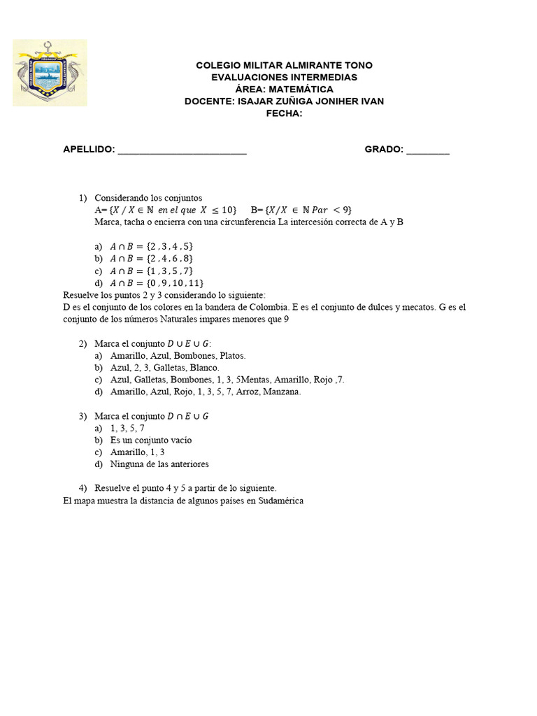 Evaluacion intermedia 6º-1 | PDF | Gestión del cambio | Evaluación