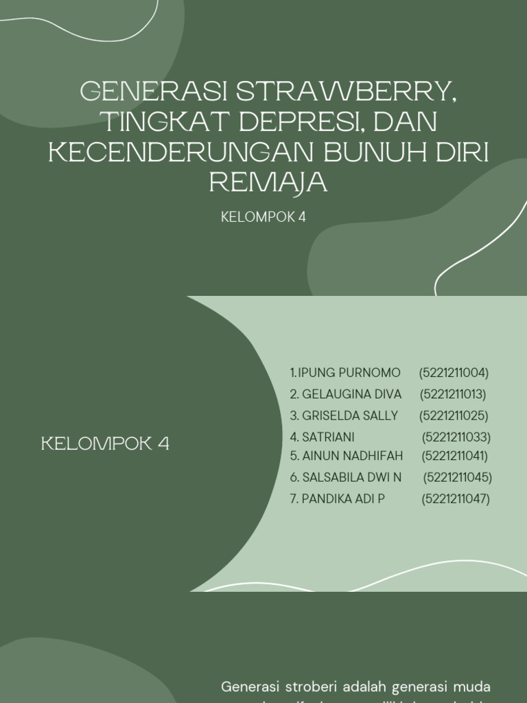 Generasi Strawberry | PDF