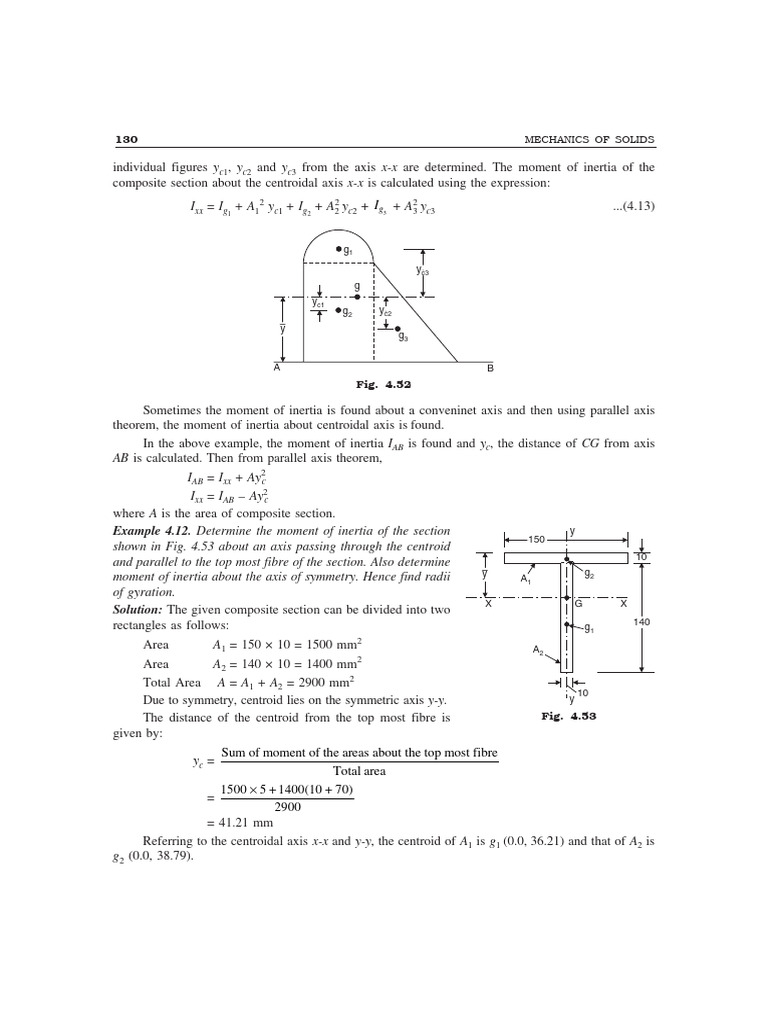 3.1 Exercises Moment of Inertia | PDF | Area | Mathematics