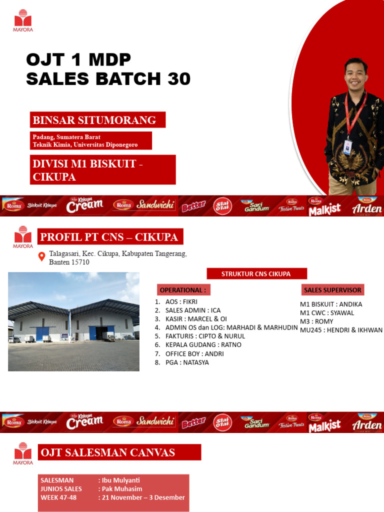 OJT 1 MDP Binsar Situmorang | PDF