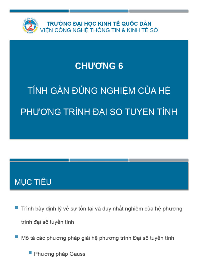 PPT - Chuong 6 | PDF