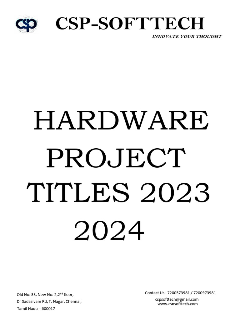 CSP 3 | PDF | Power Inverter | Internet Of Things