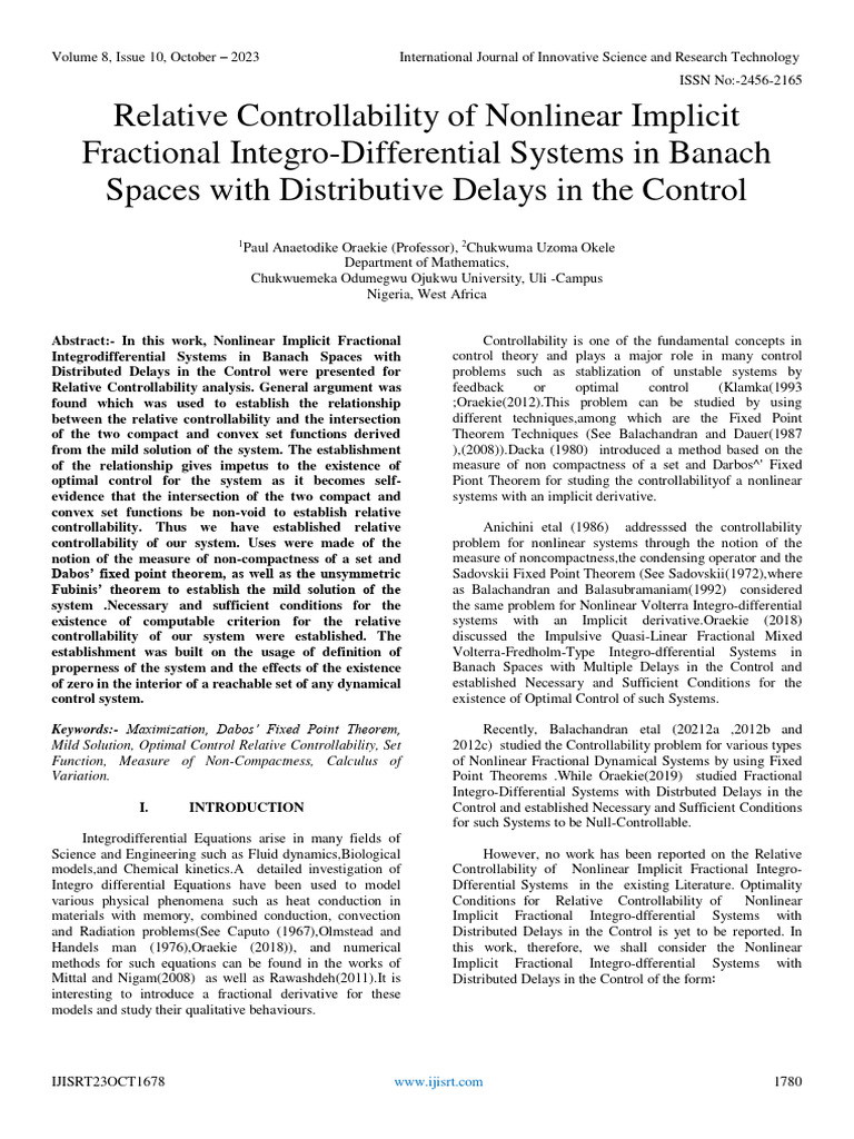 Relative Controllability Of Nonlinear Implicit Fractional Integro Differential Systems In Banach